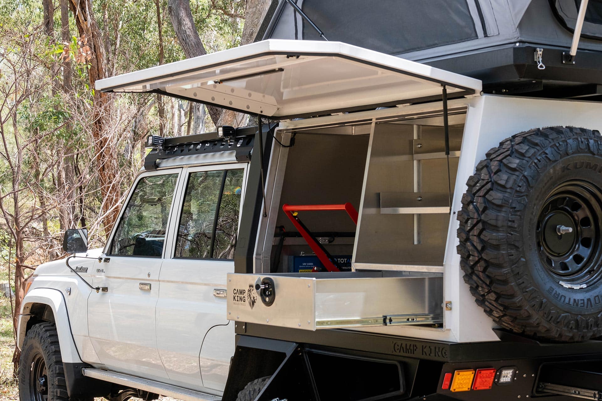 The Best Aluminium Ute Canopies | Camp King Industries
