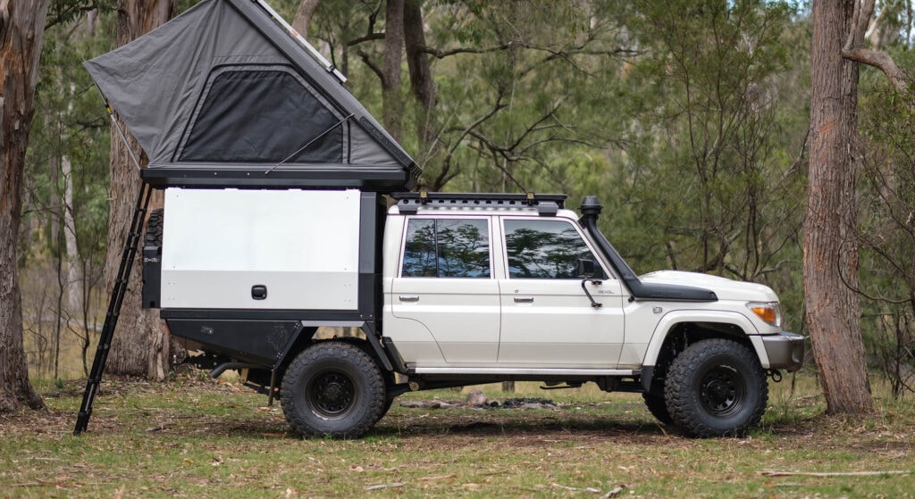 Wandering Aust - 79 Series Landcruiser Dual Cab | Camp King